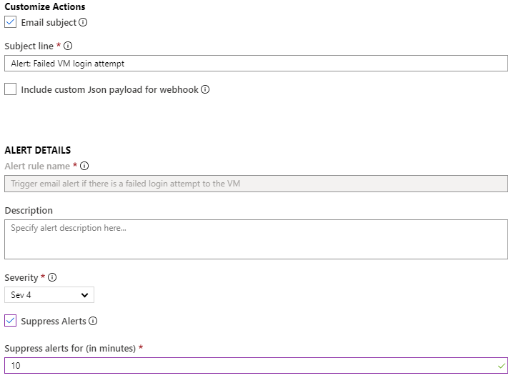 Monitoring failed login attempts to your Azure Virtual Machines