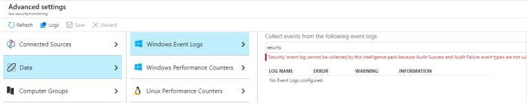 Monitoring failed login attempts to your Azure Virtual Machines