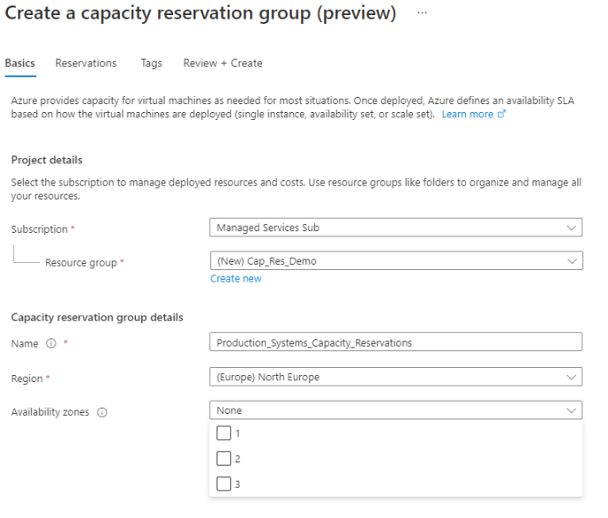 What are On-demand capacity reservations?