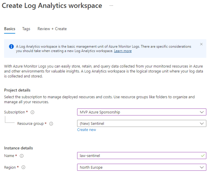 Getting started with Microsoft Sentinel
