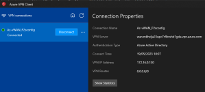 Point-to-Site Internet breakout through Azure Virtual WAN